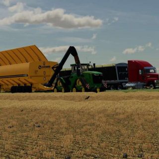 Lizard Mother Bins 150T v1.0 FS22 Mod | Farming Simulator 22 Mod