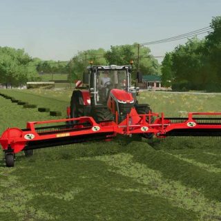 Lizard R90 Rake v1.0 FS22 Mod | Farming Simulator 22 Mod