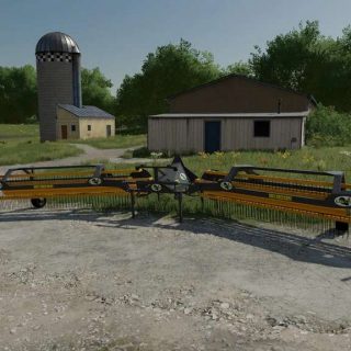 Lizard R90 Rake v1.0 FS22 Mod | Farming Simulator 22 Mod