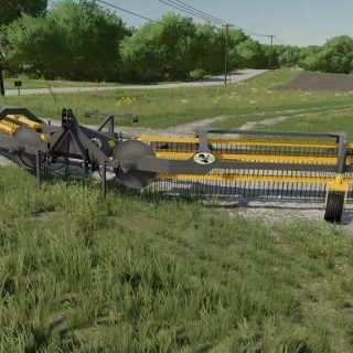 Lizard R90 Rake v1.0 FS22 Mod | Farming Simulator 22 Mod