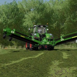 Lizard R90 Rake v1.0 FS22 Mod | Farming Simulator 22 Mod