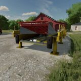 Loading Ramp With Dock Leveler v1.0 FS22 Mod | Farming Simulator 22 Mod