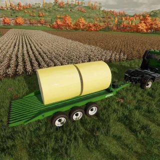 M4 Cotton Bale Trailer v1.1 FS22 Mod | Farming Simulator 22 Mod