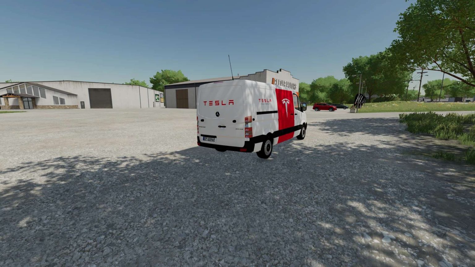 MB Sprinter Tesla Mobile Service v1.0 FS22 Mod | Farming Simulator 22 Mod
