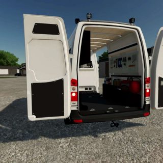 MB Sprinter Volvo Service v1.0 FS22 Mod | Farming Simulator 22 Mod