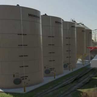 Meridian Storage Yard v1.0 FS22 Mod | Farming Simulator 22 Mod