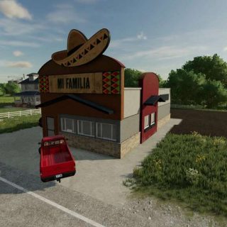 Mi Familia Restaurant v1.0 FS22 Mod | Farming Simulator 22 Mod