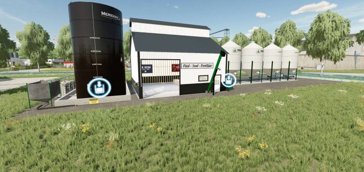 Total Mixed Ration Plant v1.0 FS22 - Farming Simulator 22 Mod | FS22 mod