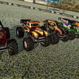 Monster Truck Pack V1.0 FS22 Mod | Farming Simulator 22 Mod