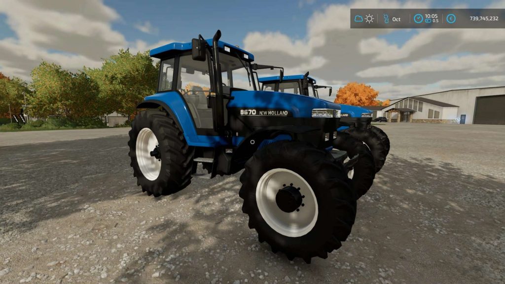 NEW HOLLAND 70 Series v1.0 FS22 Mod | Farming Simulator 22 Mod