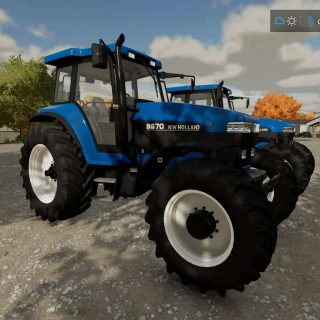 NEW HOLLAND 70 Series v1.0 FS22 Mod | Farming Simulator 22 Mod
