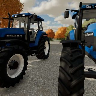 NEW HOLLAND 70 Series v1.0 FS22 Mod | Farming Simulator 22 Mod