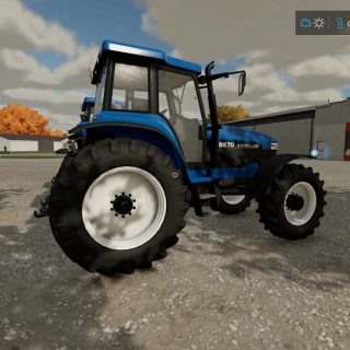 NEW HOLLAND 70 Series v1.0 FS22 Mod | Farming Simulator 22 Mod
