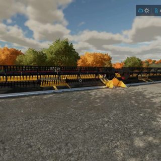 New Holland/Case header Pack v2.0 FS22 Mod | Farming Simulator 22 Mod