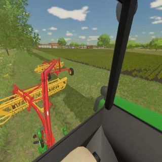 New Holland Side-Delivery Hay Rake v1.0 FS22 Mod | Farming Simulator 22 Mod