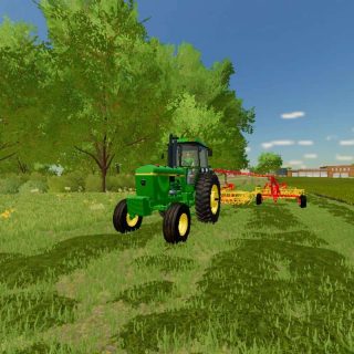 New Holland Side-Delivery Hay Rake v1.0 FS22 Mod | Farming Simulator 22 Mod