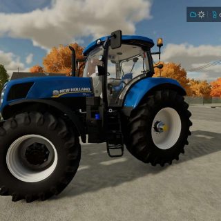 New Holland T7 AC Series v1.0 FS22 Mod | Farming Simulator 22 Mod