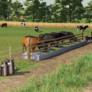 Open Cow Pasture v1.0 FS22 Mod | Farming Simulator 22 Mod