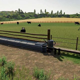 Open Cow Pasture v1.0 FS22 Mod | Farming Simulator 22 Mod