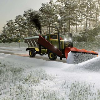 Oshkosh Snow Fighter Pack v1.0 FS22 Mod | Farming Simulator 22 Mod