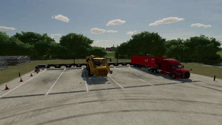 Parking Spaces v1.0 FS22 Mod | Farming Simulator 22 Mod