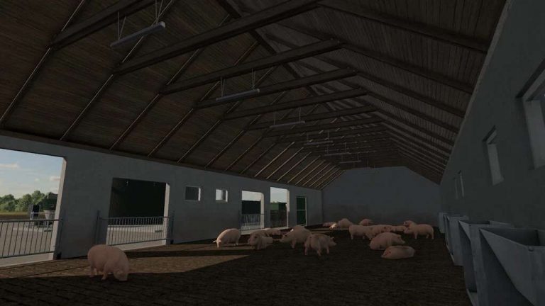 Pigsty v1.0 FS22 Mod | Farming Simulator 22 Mod