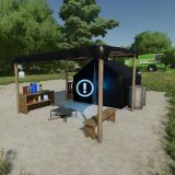 Pioneer Tent v1.0 FS22 Mod | Farming Simulator 22 Mod