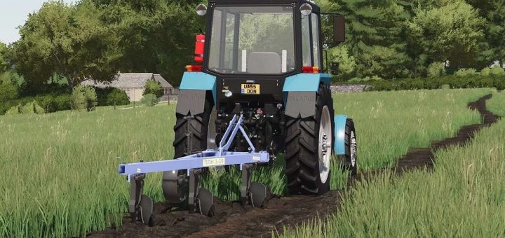 Lizard U-Plow v1.0 FS22 - Farming Simulator 22 Mod | FS22 mod