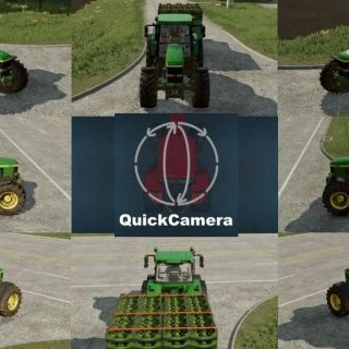 Quick Camera v1.1 FS22 Mod | Farming Simulator 22 Mod