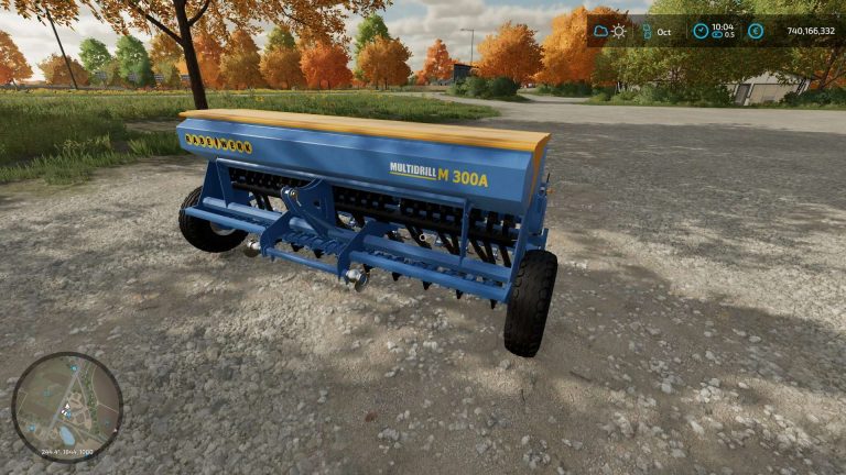Rabe Multi Drill M300A v1.0 FS22 Mod | Farming Simulator 22 Mod