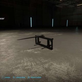 Single tine bale spear v1.0 FS22 Mod | Farming Simulator 22 Mod