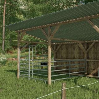 Small Horse Pasture v1.0 FS22 Mod | Farming Simulator 22 Mod
