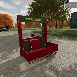 Strautmann Hydrofox Silo Block Cutter v1.0 FS22 Mod | Farming Simulator ...