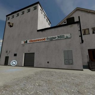 Sugar factory with empty pallets v1.0 FS22 Mod | Farming Simulator 22 Mod