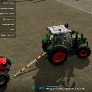 Tow Bar v1.0 FS22 Mod | Farming Simulator 22 Mod