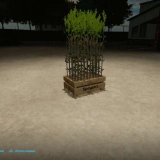 Tree Sapling Pack v1.0.0.1 FS22 Mod | Farming Simulator 22 Mod