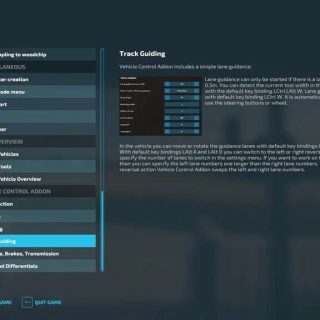 Vehicle Control Addon rc1 v1.9 FS22 Mod | Farming Simulator 22 Mod