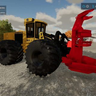 Weiler B670 wheeled Buncher v1.0 FS22 Mod | Farming Simulator 22 Mod