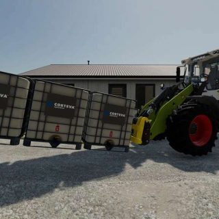 Wheel Loader Long Forks Pack v1.0 FS22 Mod | Farming Simulator 22 Mod