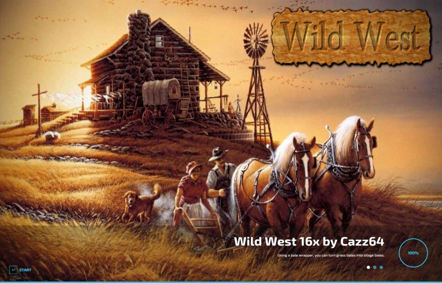 Wild West 16x v1.3 FS22 Mod | Farming Simulator 22 Mod