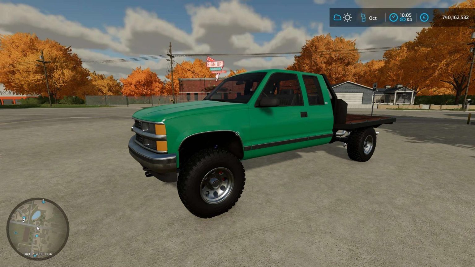 1995 Chevrolet 1500 Flatbed Straight Axle Swap v1.0 FS22 Mod | Farming ...
