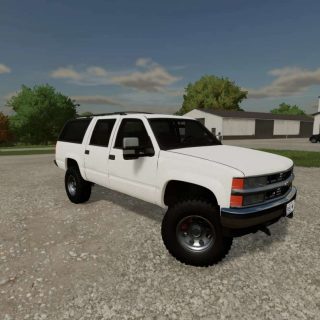 1998 Suburban K1500 V1.0 FS22 Mod | Farming Simulator 22 Mod