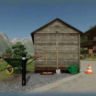 Landbauer Deko Pack v1.1 FS22 Mod | Farming Simulator 22 Mod