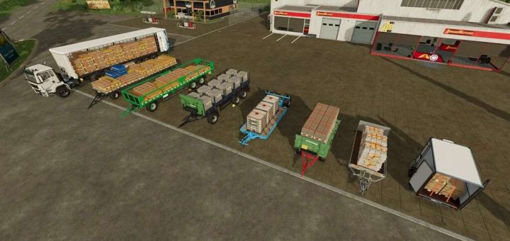 Old Cattle Trailer v1.0 FS22 - Farming Simulator 22 Mod | FS22 mod