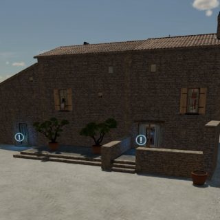Country houses with garage V1.0 FS22 Mod | Farming Simulator 22 Mod