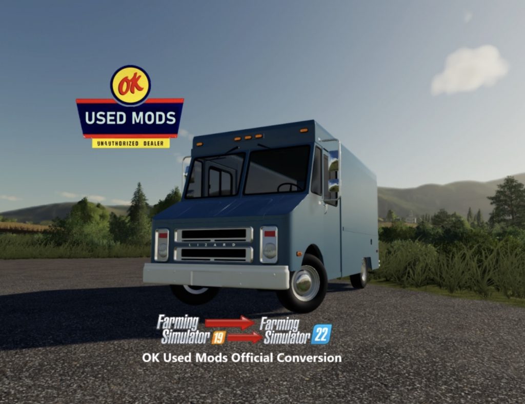 Lizard Step Van V1.0 FS22 Mod | Farming Simulator 22 Mod