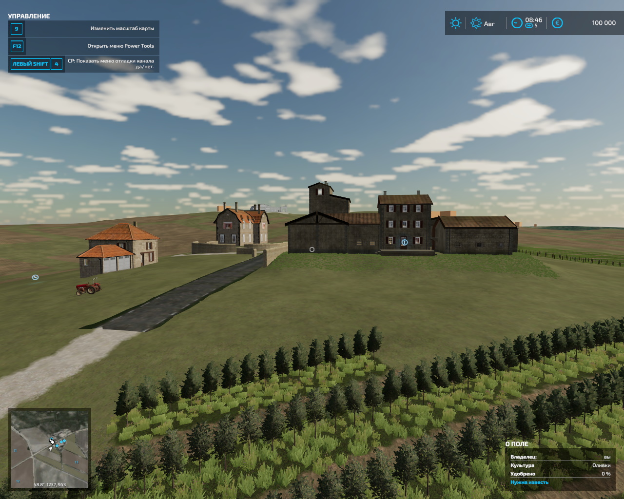 Toscana – Grape and olives V1.3 FS22 Mod | Farming Simulator 22 Mod