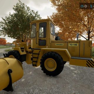 Amkodor TO-18B v1.0 FS22 Mod | Farming Simulator 22 Mod