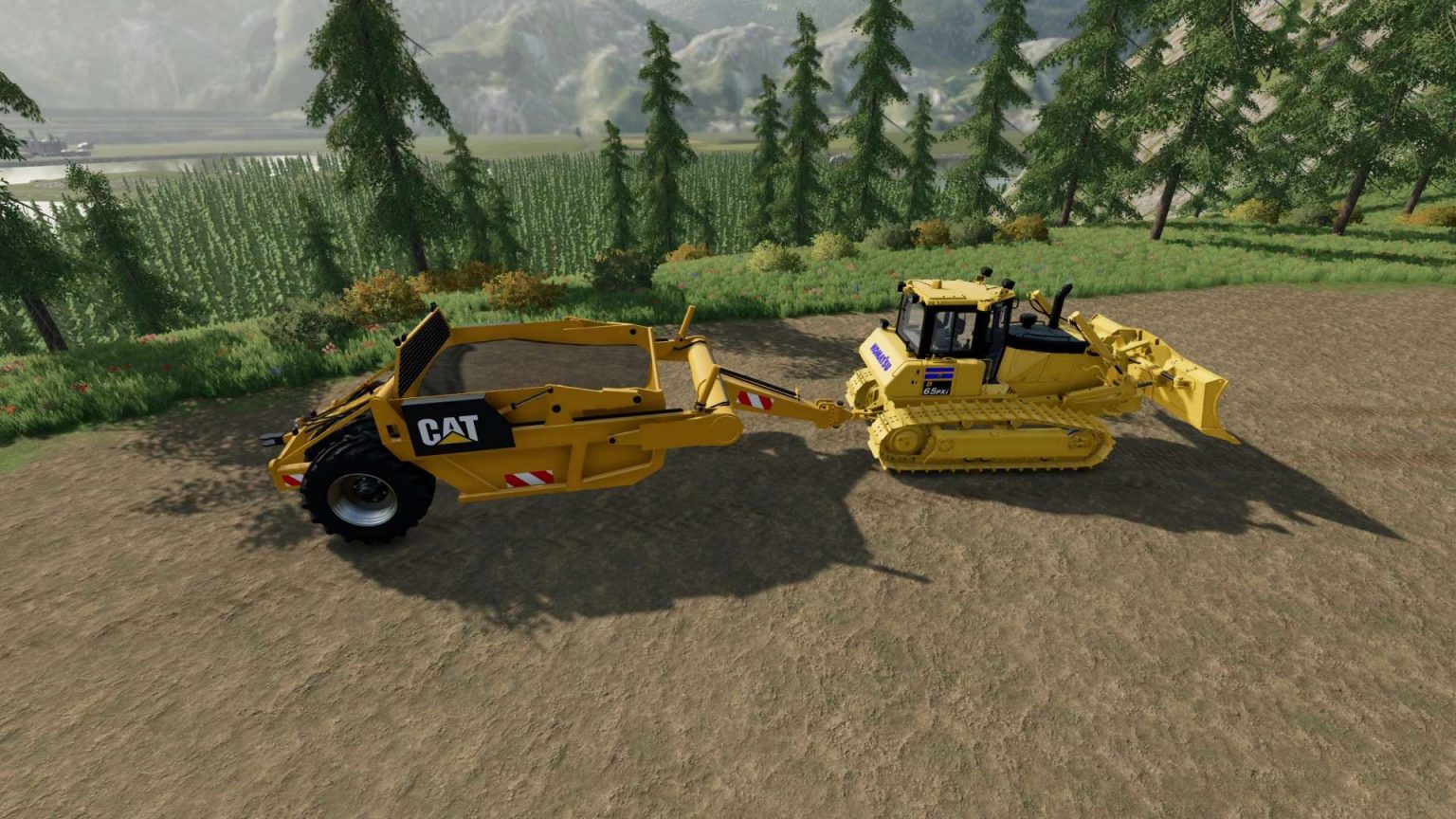 ASHLAND I200 TS4 SCRAPER v1.0 FS22 Mod | Farming Simulator 22 Mod