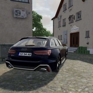 Audi RS6 Avant C8 v1.0 FS22 Mod | Farming Simulator 22 Mod